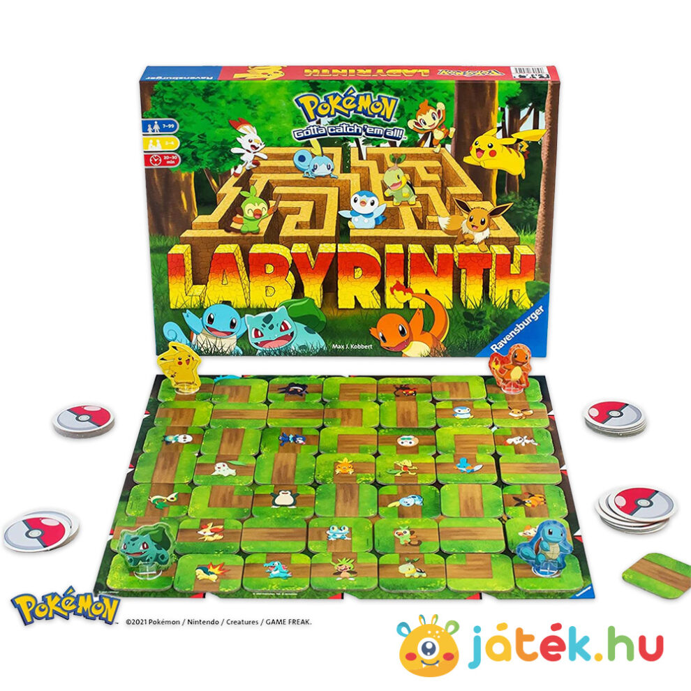 Pokémon: A Labirintus társasjáték (Ravensburger) | Játék.hu Webáruház ...
